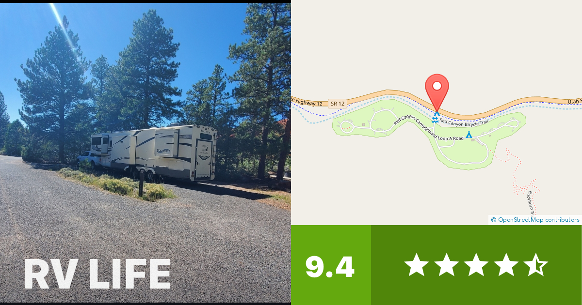 Red Canyon Campground - Panguitch, Utah - RV LIFE Campground Reviews