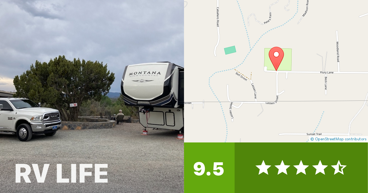 Manzano's RV Park - Silver City, New Mexico - RV LIFE Campground Reviews