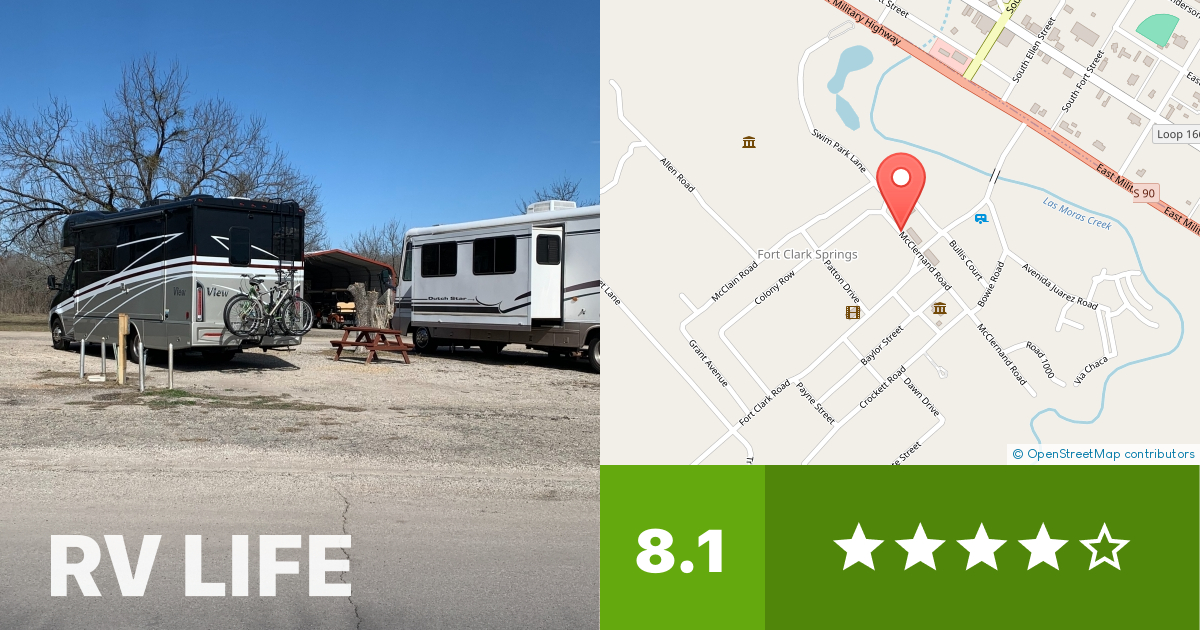 Fort Clark Springs - Brackettville, Texas - RV LIFE Campground Reviews
