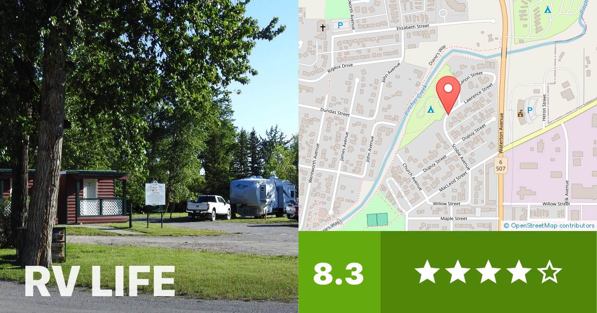 Veterans' Memorial Campground - Pincher Creek, Alberta - RV LIFE ...