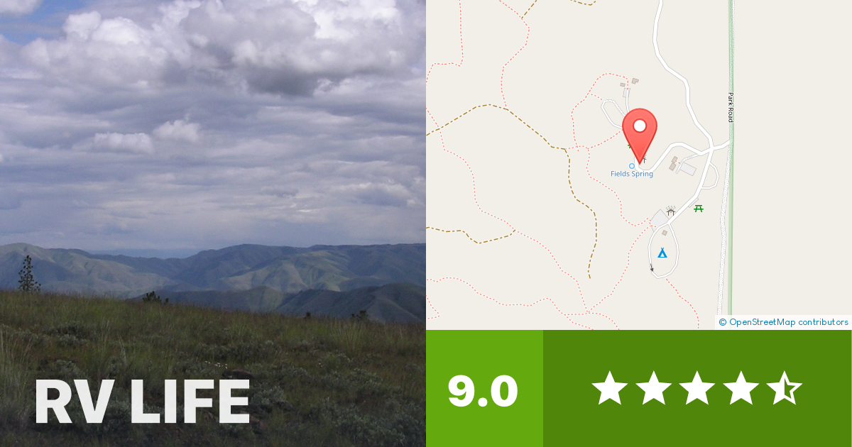 Fields Spring State Park - Anatone, Washington - RV LIFE Campground Reviews