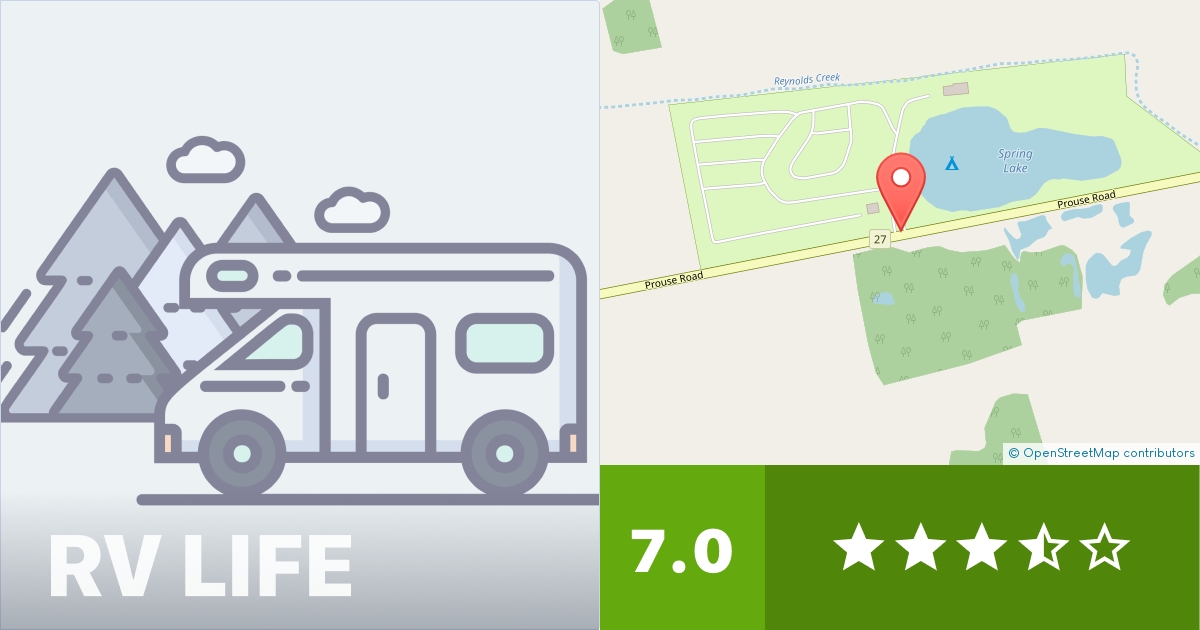 Spring Lake RV Resort - Ingersoll, Ontario - RV LIFE Campground Reviews