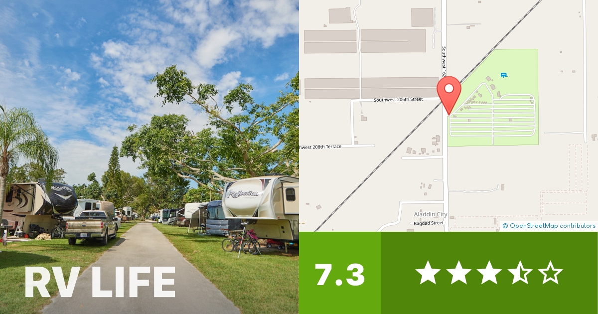 Encore Miami Everglades Resort - Miami, Florida - RV LIFE Campground ...