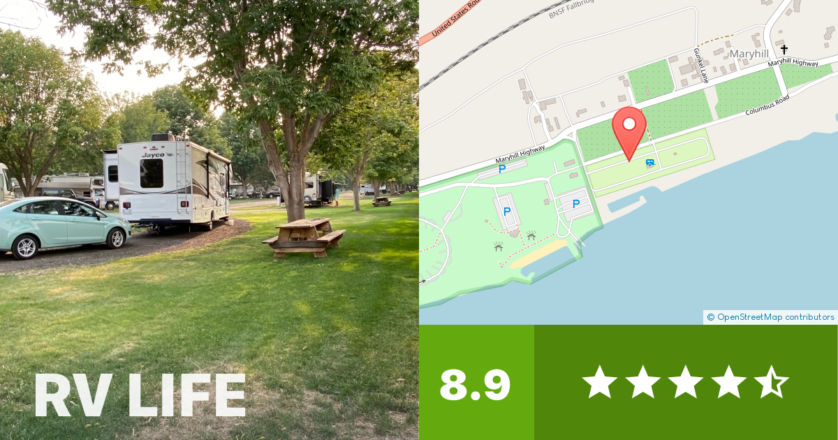 Peach Beach Campground & RV Park - Goldendale, Washington - RV LIFE ...