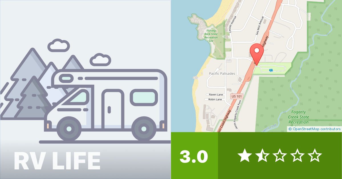 Fogarty Creek RV Park - Depoe Bay, Oregon - RV LIFE Campground Reviews