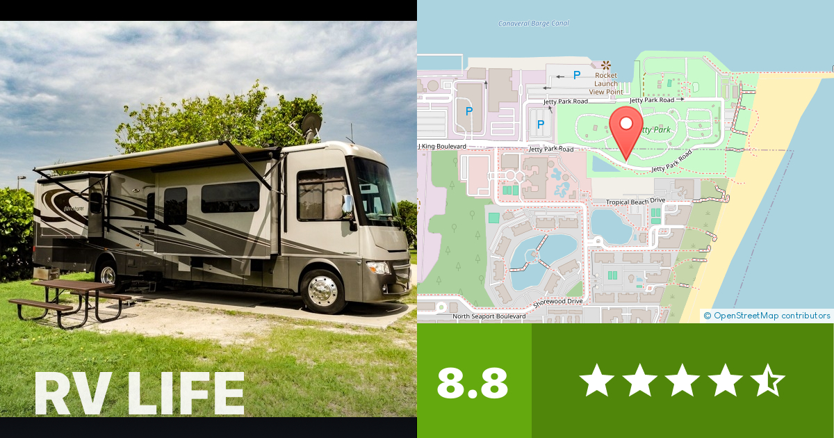 Jetty Park Campground - Cape Canaveral, Florida - RV LIFE Campground ...