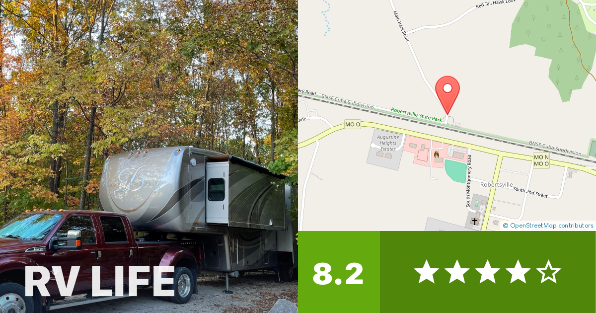 Robertsville State Park - Robertsville, Missouri - RV LIFE Campground ...