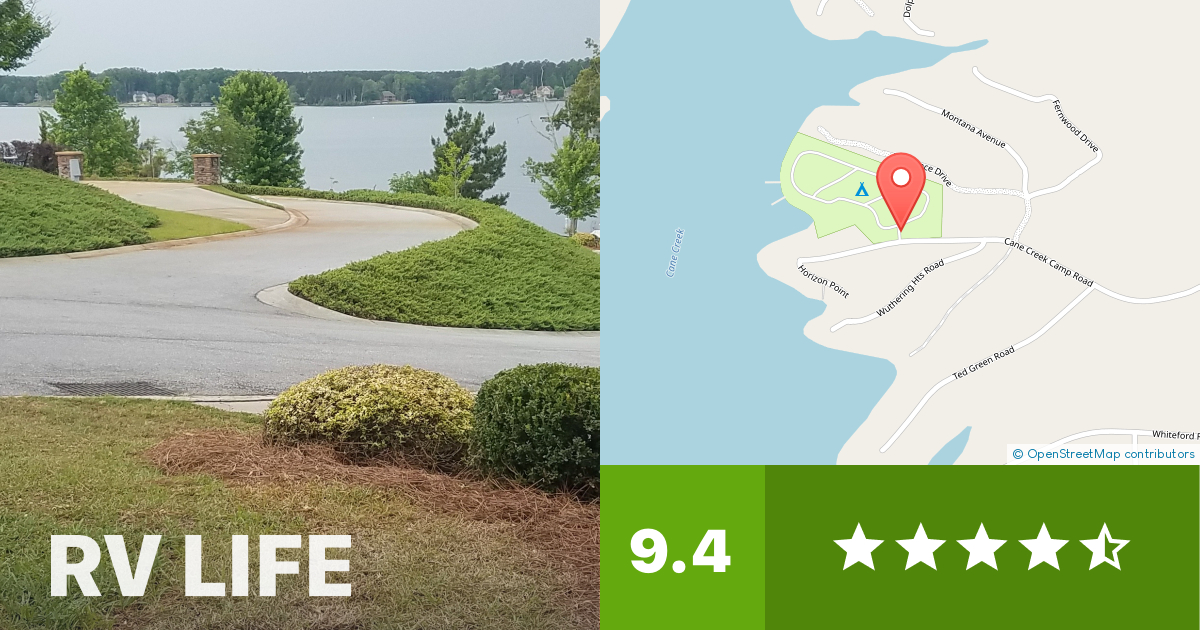 Lake Greenwood Motorcoach Resort - Cross Hill, South Carolina - RV LIFE ...