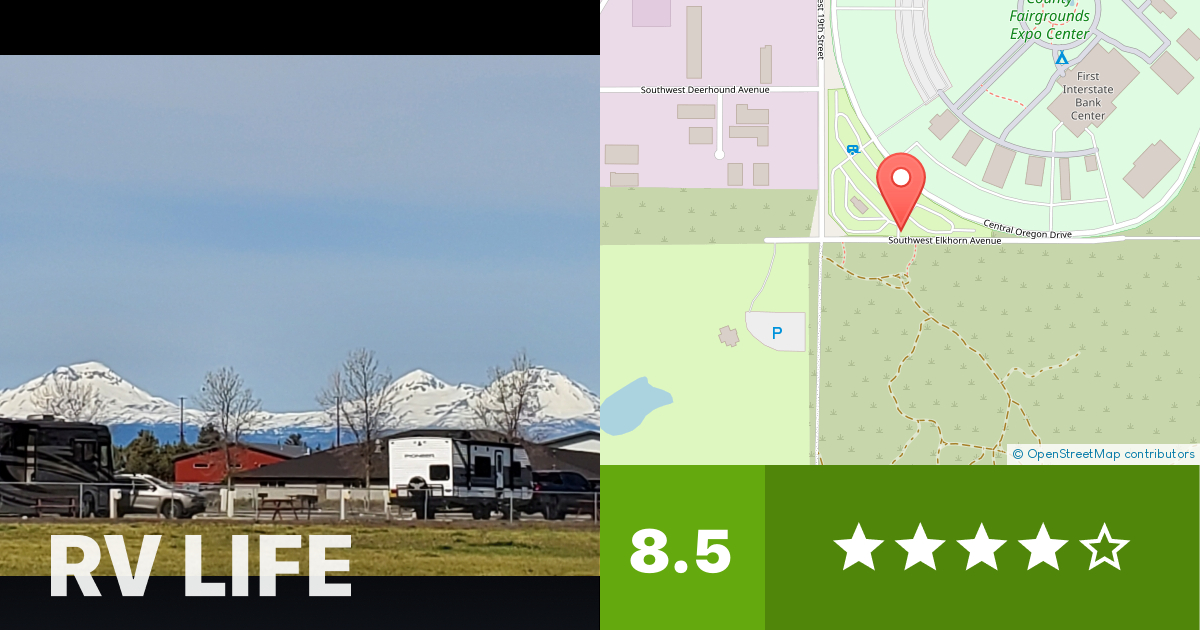 Deschutes County Fair & Expo RV Park - Redmond, Oregon - RV LIFE ...