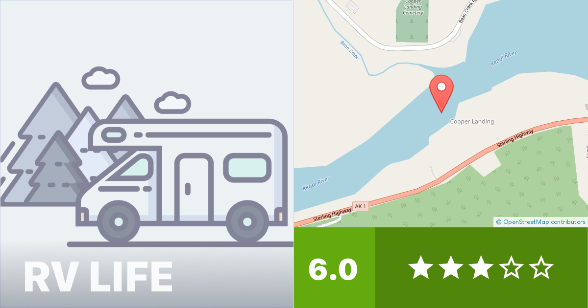 Kenai Riverside Campground & RV Park - Cooper Landing, Alaska - RV LIFE ...