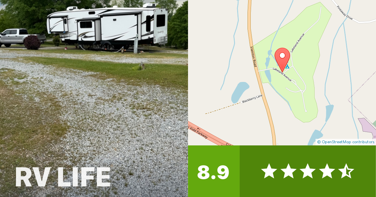 Scenic Mountain RV Park & Campground - Milledgeville, Georgia - RV LIFE ...