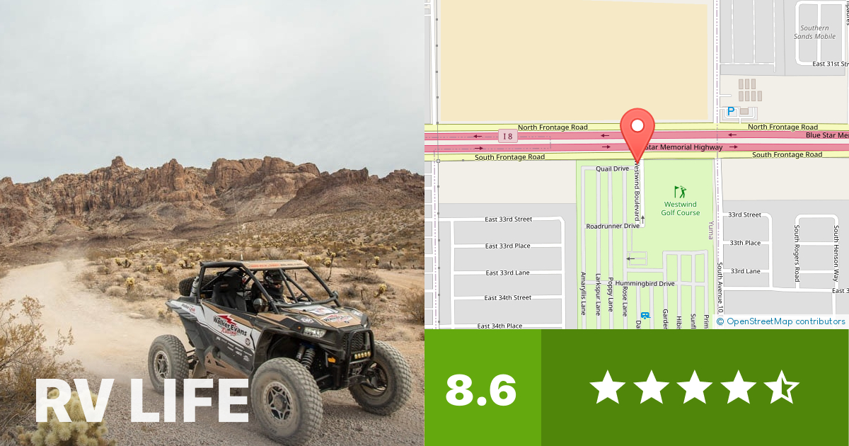 Westwind RV and Golf Resort - Yuma, Arizona - RV LIFE Campground Reviews