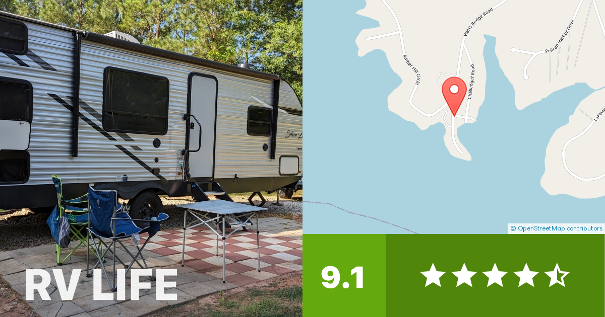 Moon Landing RV Park & Marina - Cross Hill, South Carolina - RV LIFE ...