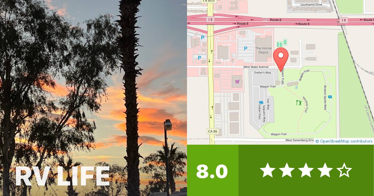 Desert Trails RV Park and Golf Course - El Centro, California - RV LIFE ...