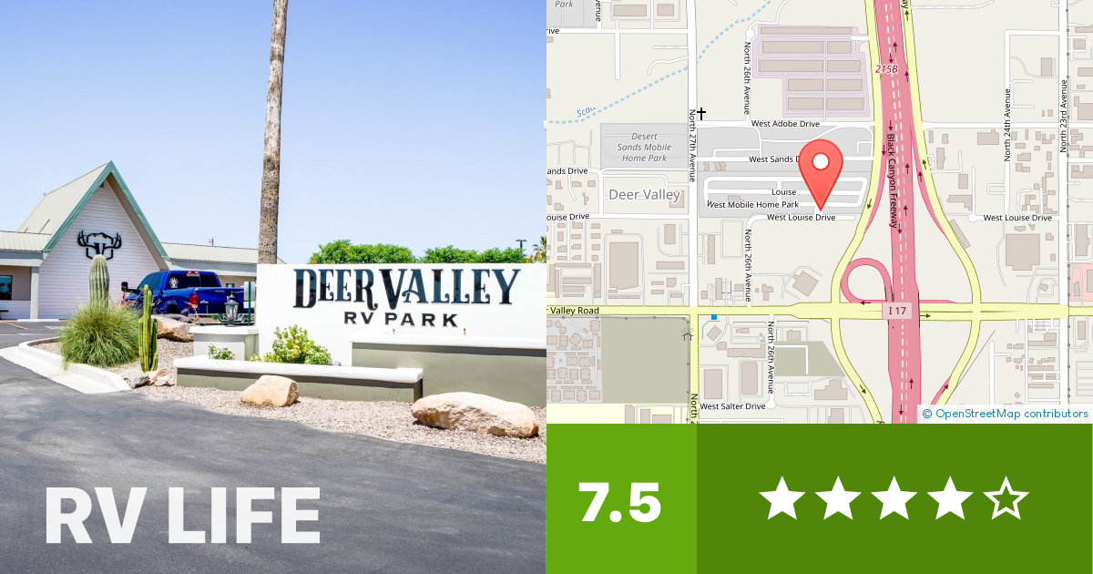 Deer Valley RV Park - Phoenix, Arizona - RV LIFE Campground Reviews